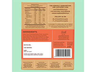 Protein Bread - Multi-Protein (The Health Factory)